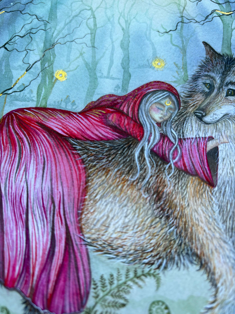Little Red's Guardian Print - Just us Merfolk